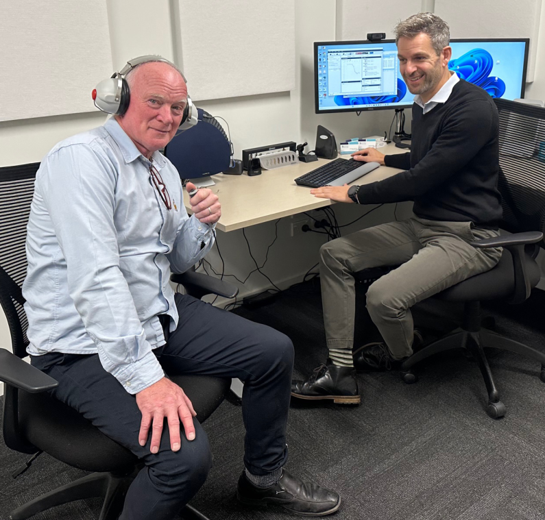 “Audiology South’s care is absolutely brilliant,” says Jimmy McGeown ...